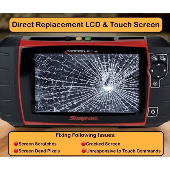 LCD Screen Display Panel Replacement for Snap-On MODIS Ultra EEMS328 O ...